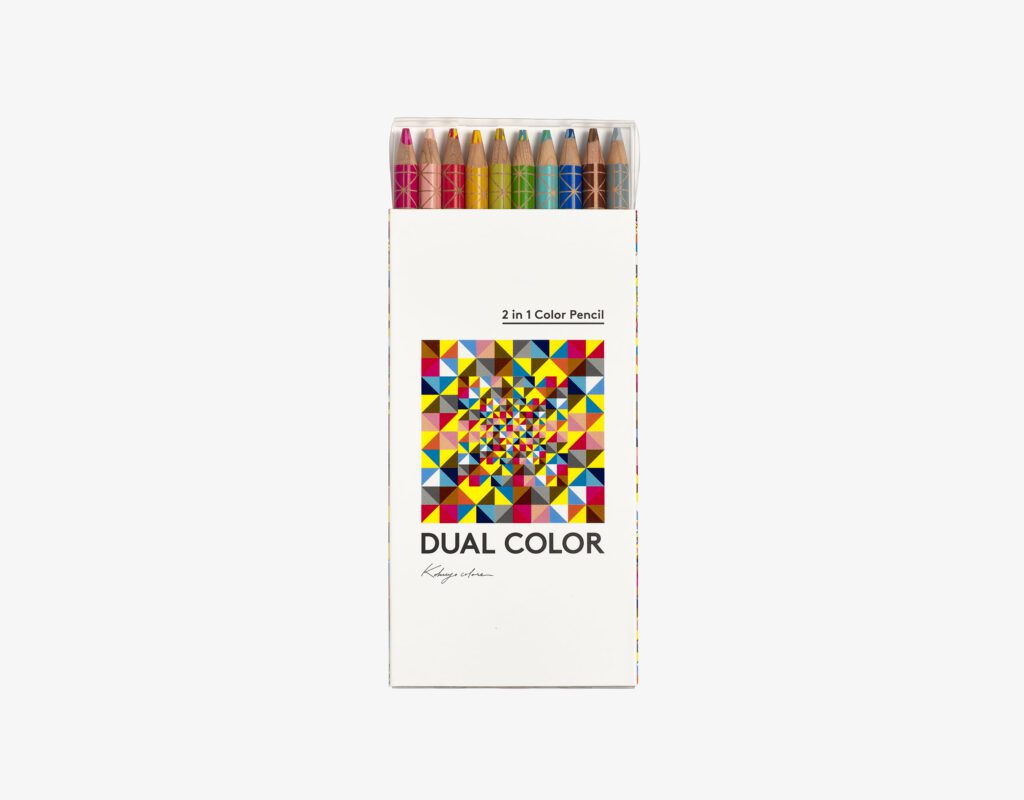 Dual Colour Pencils 10 Colours - Japan House London