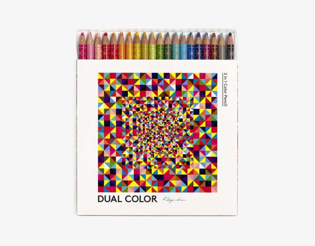 Dual Colour Pencils 10 Colours - Japan House London