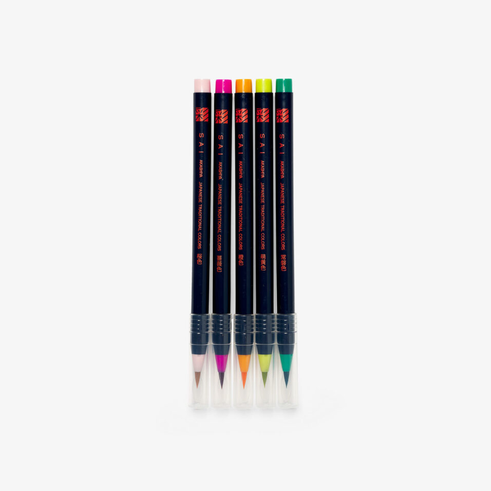Crayons – 12 unnamed colors - Japan House London