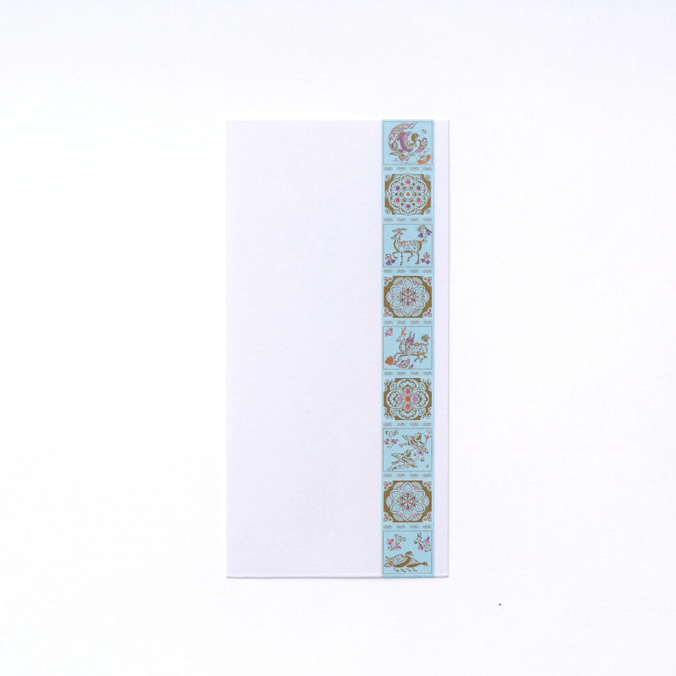 Shōsōin Pattern Writing Paper and Envelope - Japan House London
