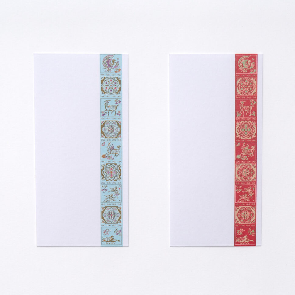 Shōsōin Pattern Writing Paper and Envelope - Japan House London