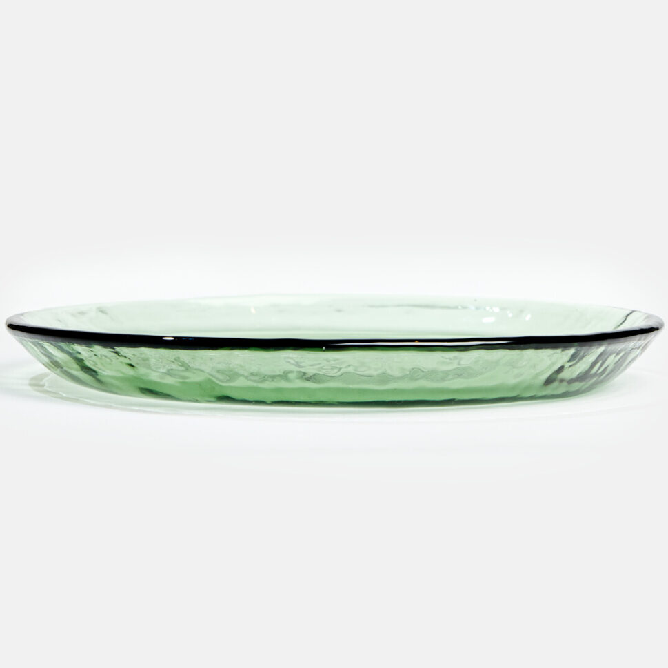 Recycled Glass Round Plate - Japan House London