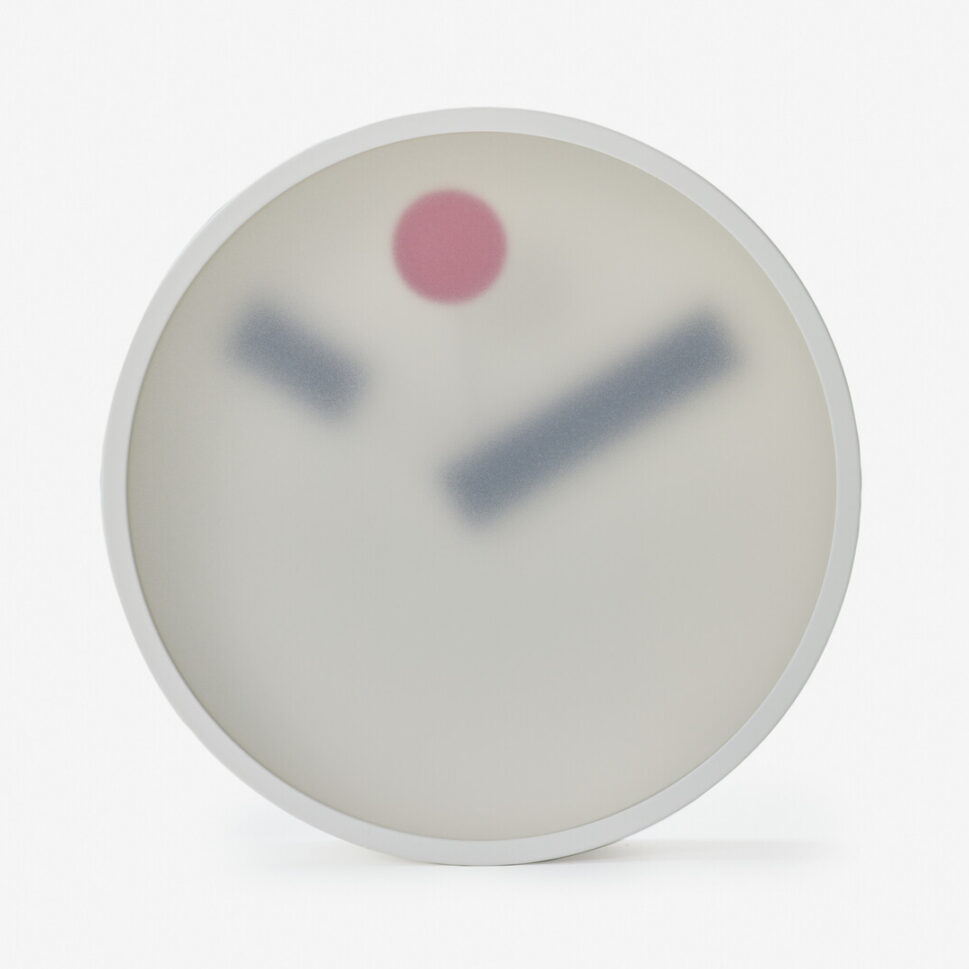 Kehai Clock by Koizumi Makoto: White - Japan House London