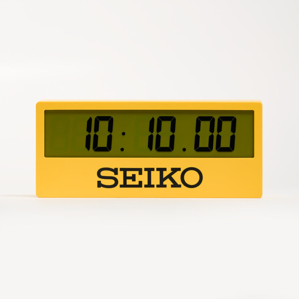 Seiko Sports Multi-Function Mantel Clock - Japan House London